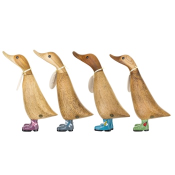 DCUK Wooden Ducks | Hand Carved Duck Ornaments | Gifts From Handpicked
