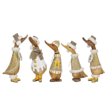 DCUK Wooden Ducks | Hand Carved Duck Ornaments | Gifts From Handpicked