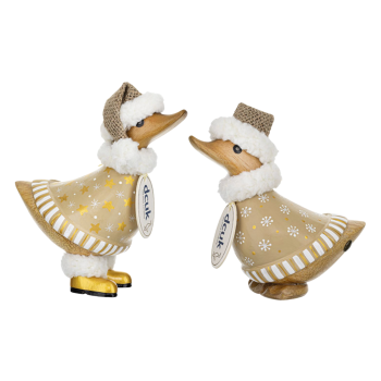 DCUK Wooden Ducks | Hand Carved Duck Ornaments | Gifts From Handpicked