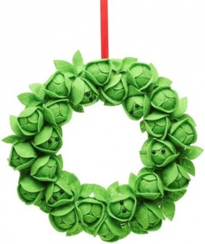 Sass & Belle Brussels Sprout Christmas Decoration | Gifts