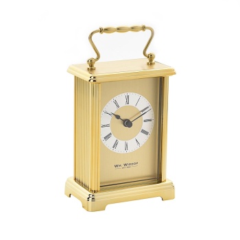 Widdop Two Tone Gold Carriage Clock | Gifts from Handpicked