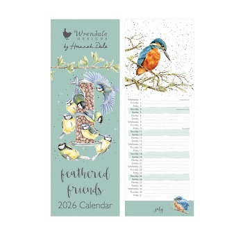 Wrendale Designs Feathered Friends 2026 Calendar | Gifts