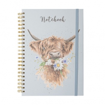 Wrendale Designs A4 Cow Notebook | Gifts from Handpicked