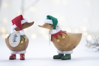 DCUK Wooden Ducks | Hand Carved Duck Ornaments | Gifts From Handpicked