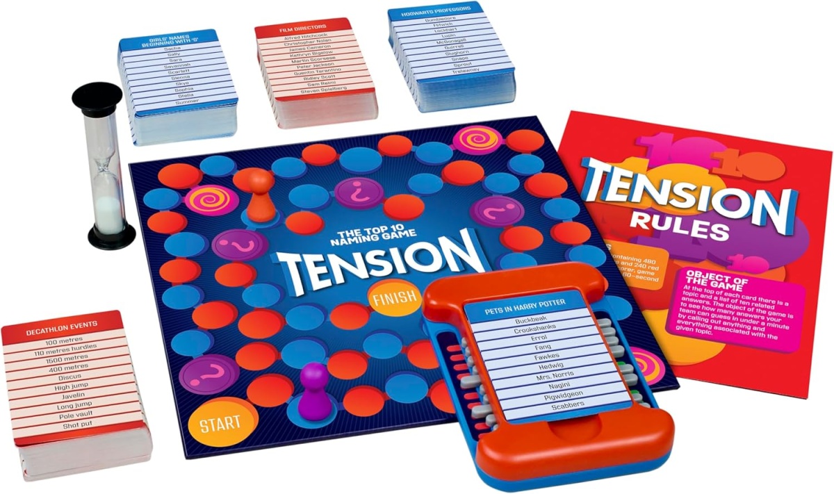Tension The Top 10 Naming Board Game | Gifts from Handpicked