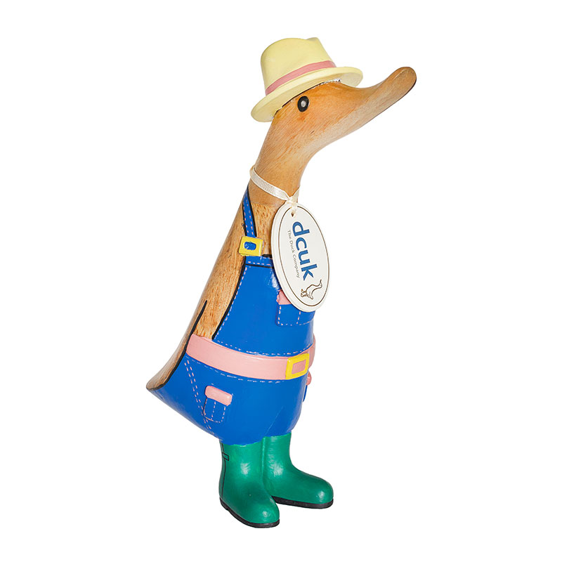 DCUK Wooden Gardening Duck Ornaments | Gifts from Handpicked