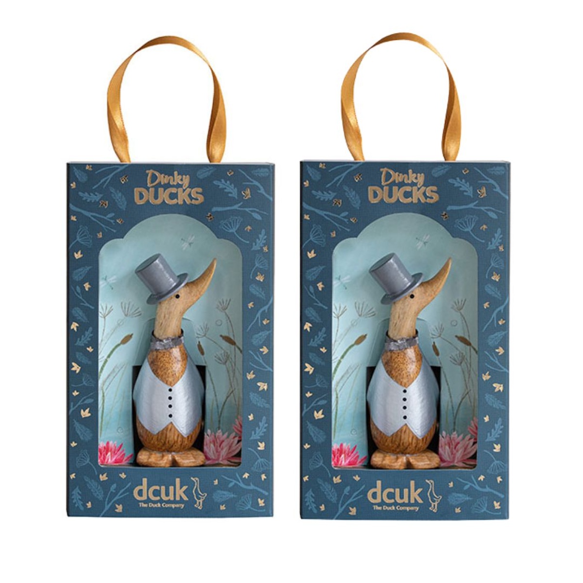 DCUK Mr & Mr Dinky Wedding Wooden Ducks | Gifts Handpicked