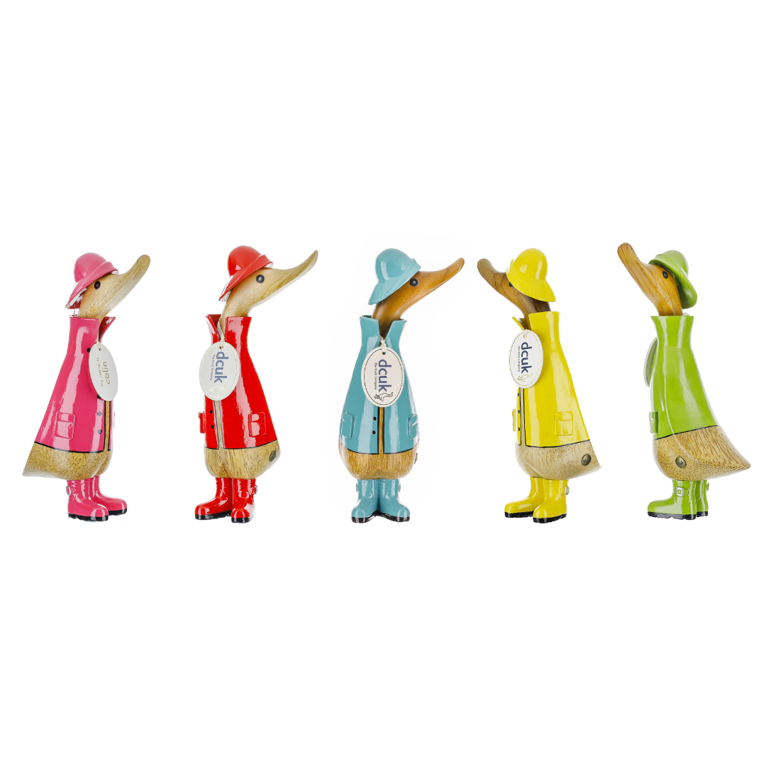 DCUK Raincoat Wooden Ducklings | Gifts from Handpicked