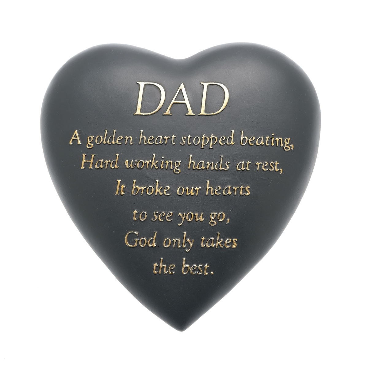 Widdop Dad Graveside Heart Plaque | Gifts from Handpicked