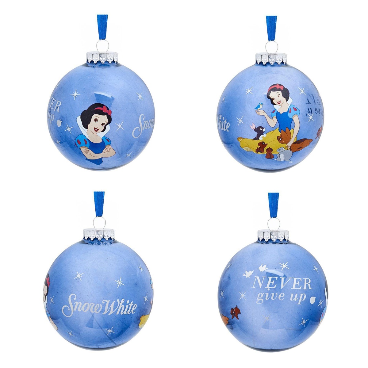 Disney Princess Set of 7 Christmas Tree Baubles | Gifts