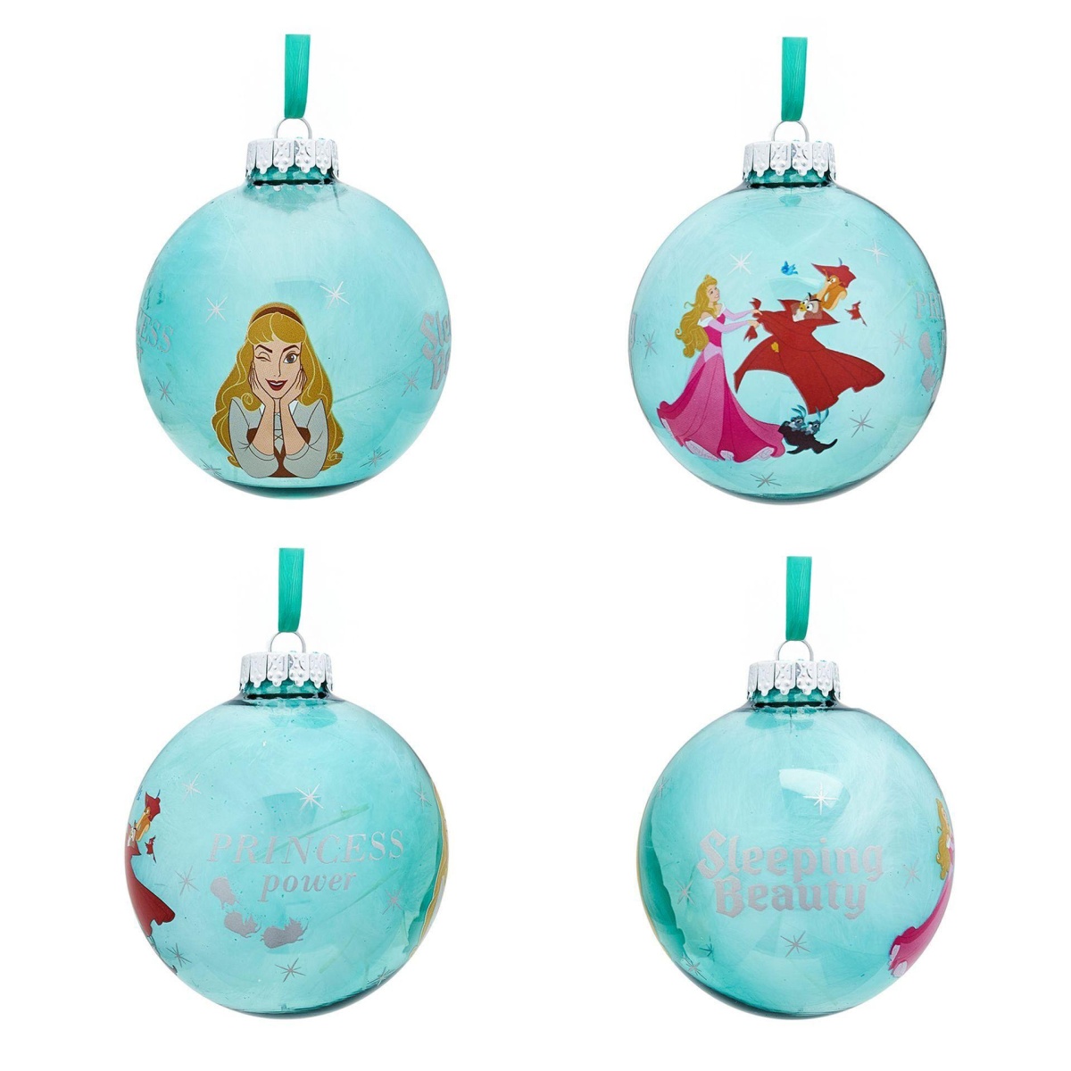 Disney Princess Set of 7 Christmas Tree Baubles | Gifts