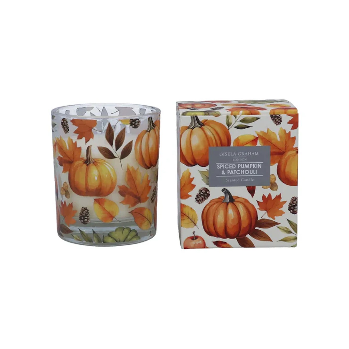 Gisela Graham Spiced Pumpkin & Patchouli Candle | Handpicked