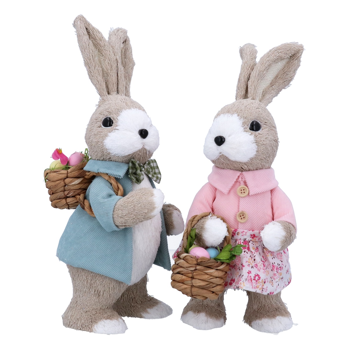 Gisela Graham Mr & Mrs Bristle Easter Bunnies | Handpicked