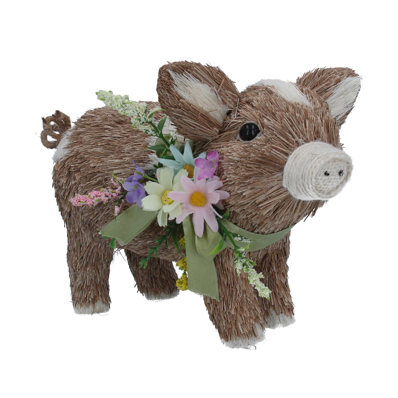 Gisela Graham Bristle Pig Easter Decoration| GiftsHandpicked