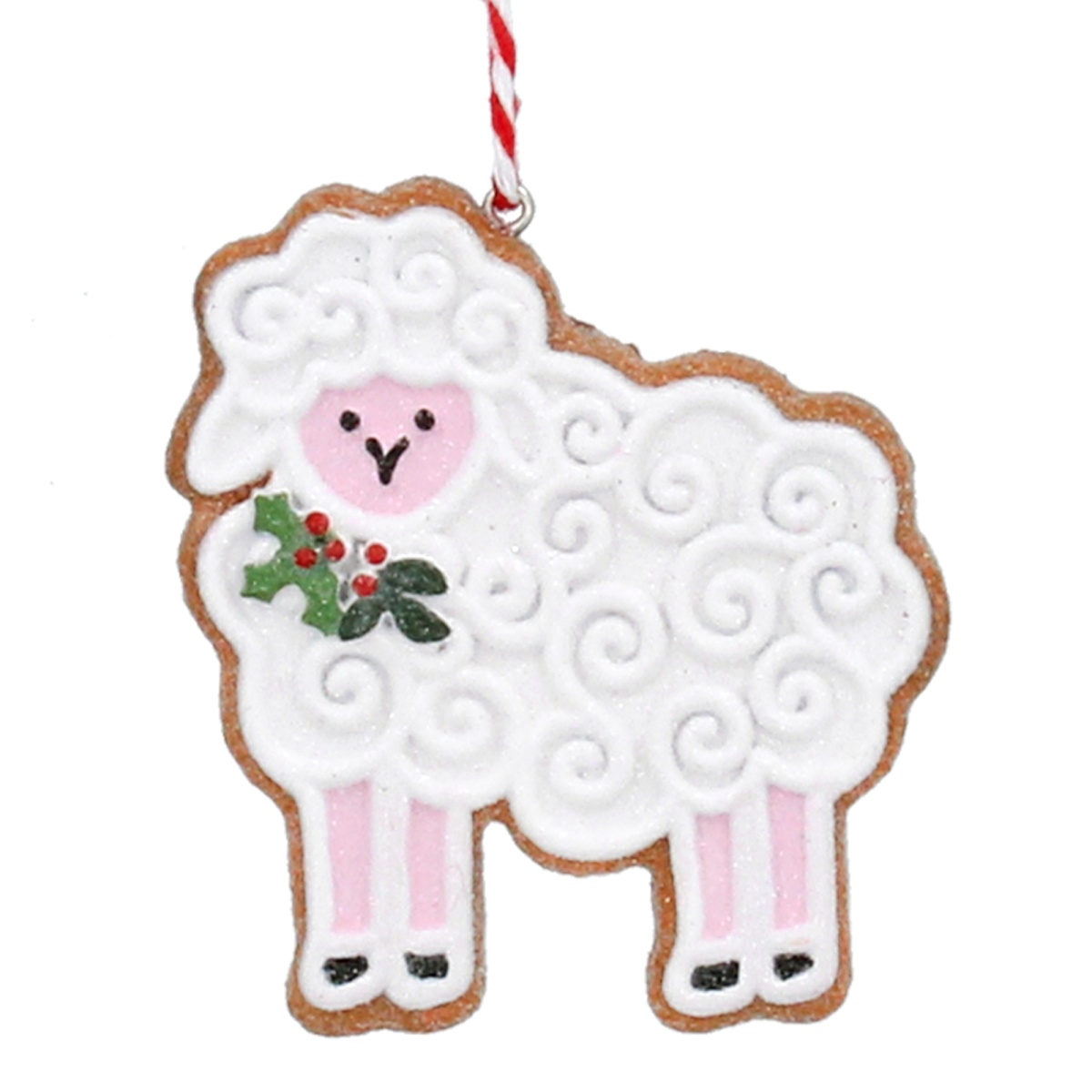 Gisela Graham Gingerbread Sheep Christmas Decoration | Gifts