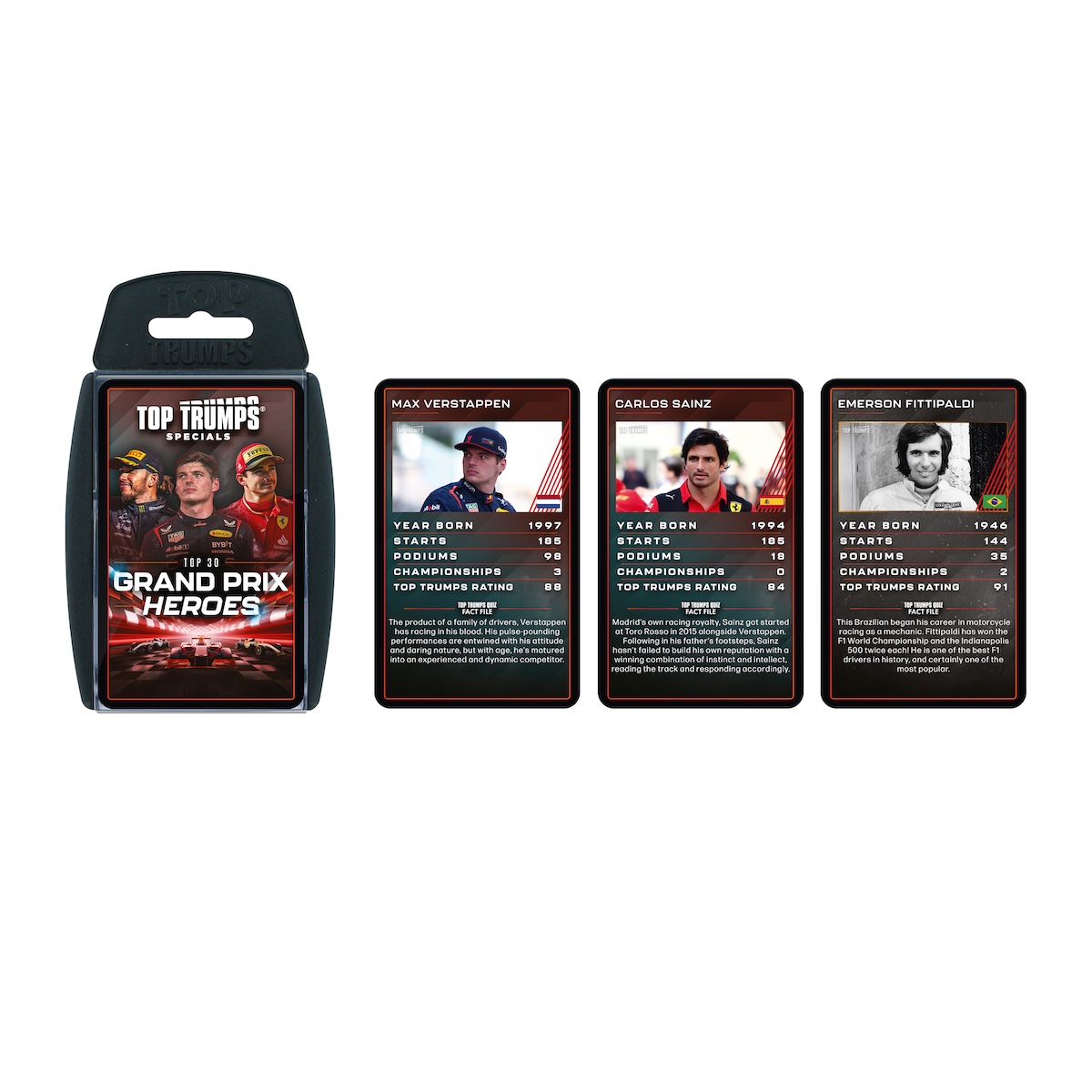 Top Trumps Grand Prix F1 Heroes | Gifts from Handpicked