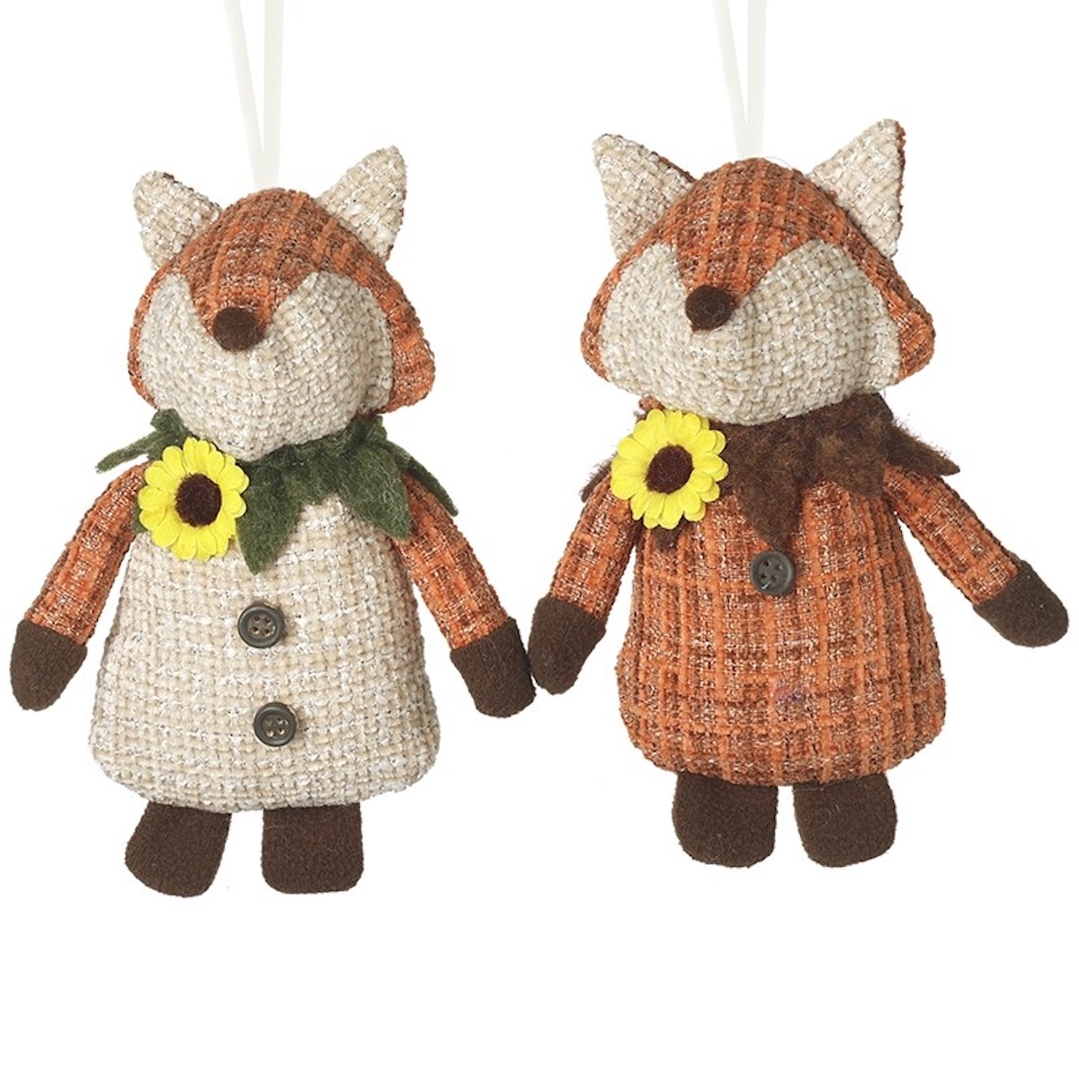Heaven Sends Autumnal Fox Hanging Decorations | Handpicked