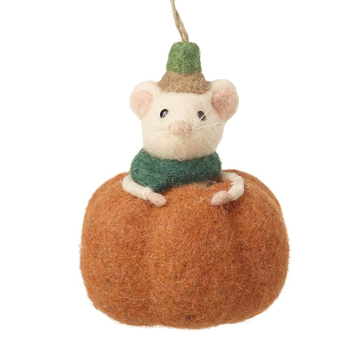 Heaven Sends Mouse in Pumpkin Halloween Decoration | Gifts