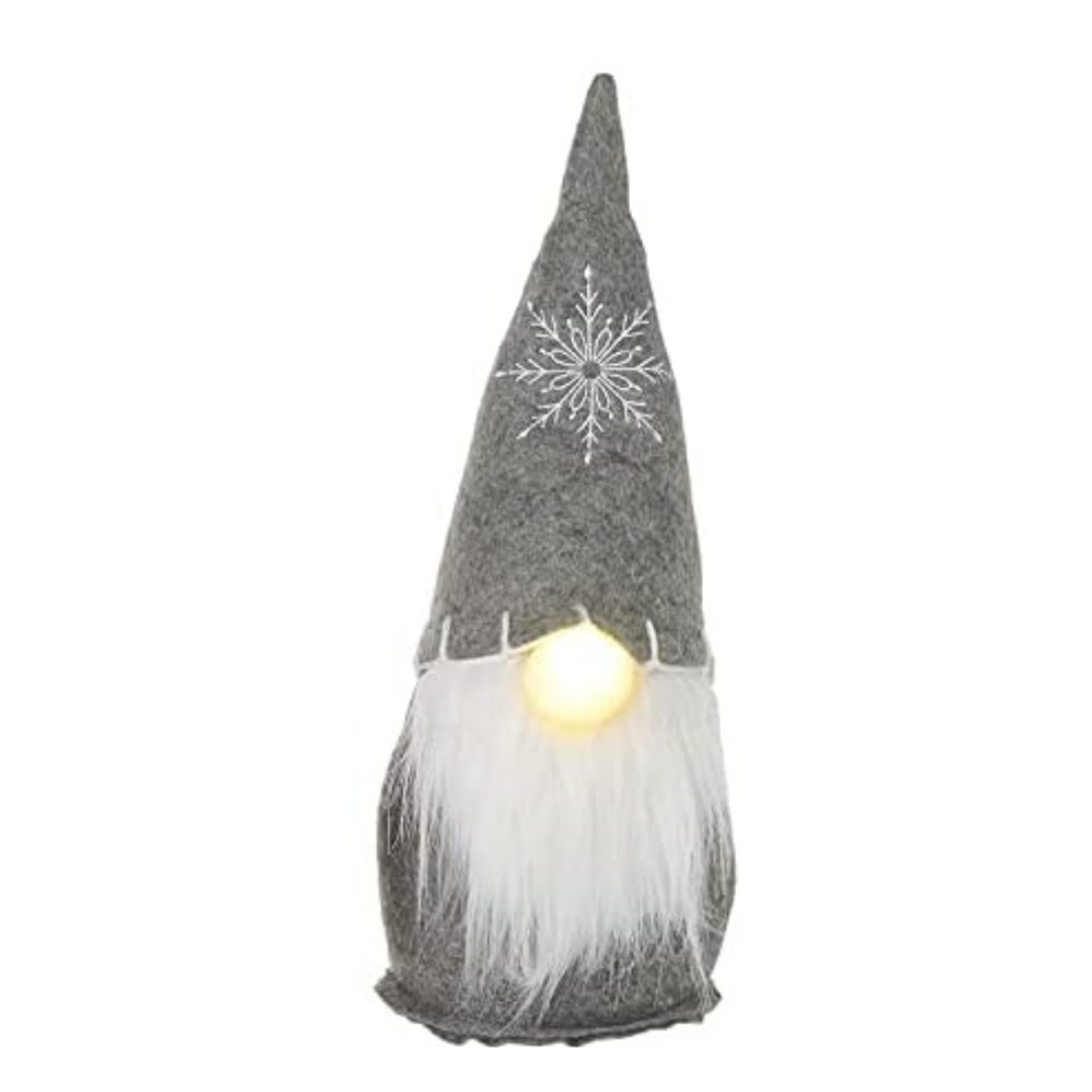 Heaven Sends Grey Light Up Gonk Christmas Decoration | Gifts