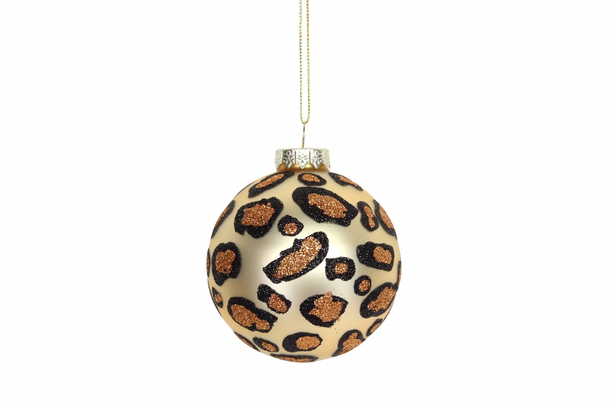 Heaven Sends Leopard Print Christmas Tree Bauble | Gifts
