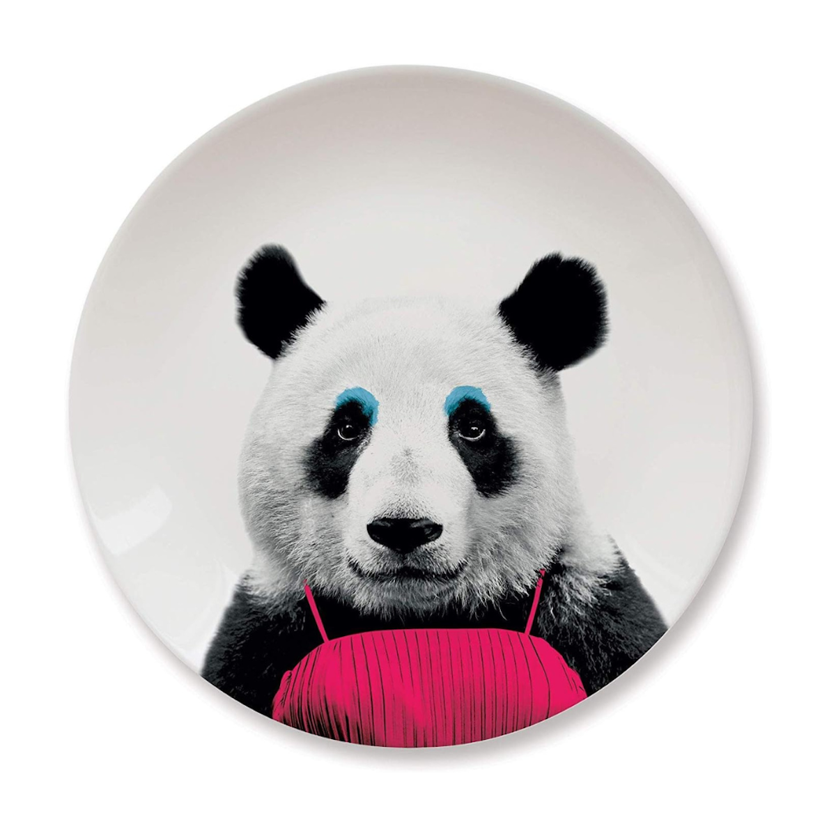 Mustard Ceramic Panda Design Plate | Gifts from Handpicked