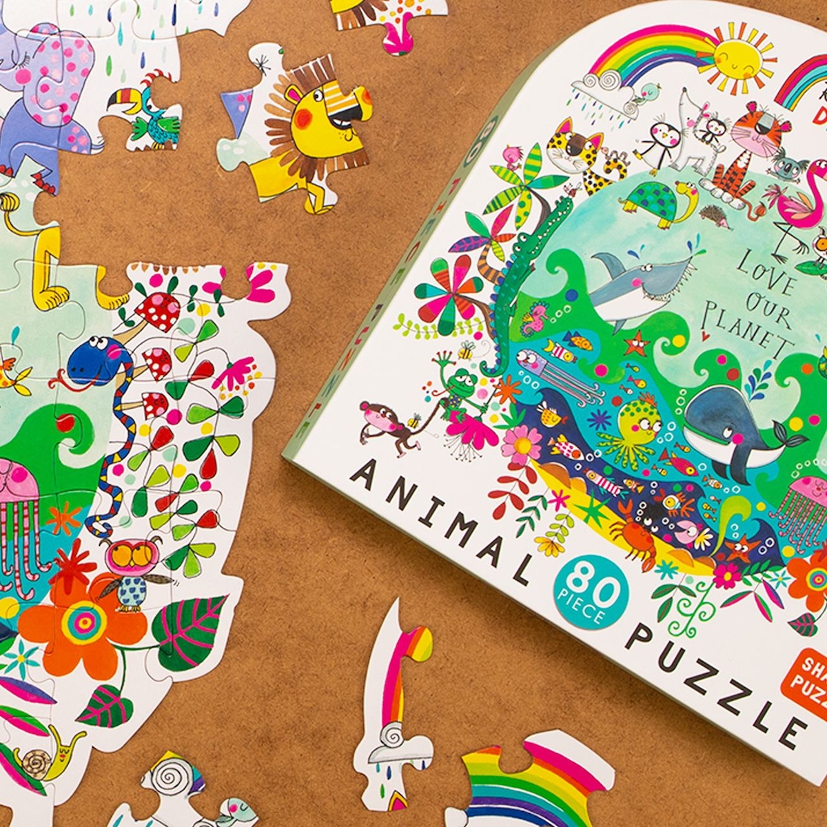 Rachel Ellen Love Our Planet Jigsaw Puzzle | GiftsHandpicked
