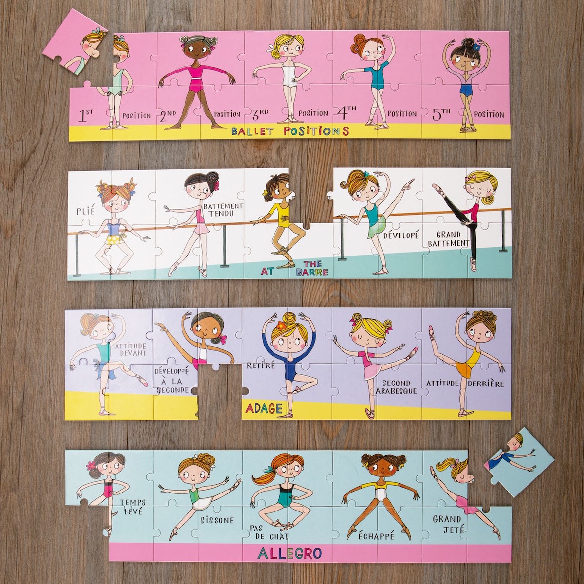 Rachel Ellen Ballet Class Jigsaw Puzzle | Gifts Handpicked