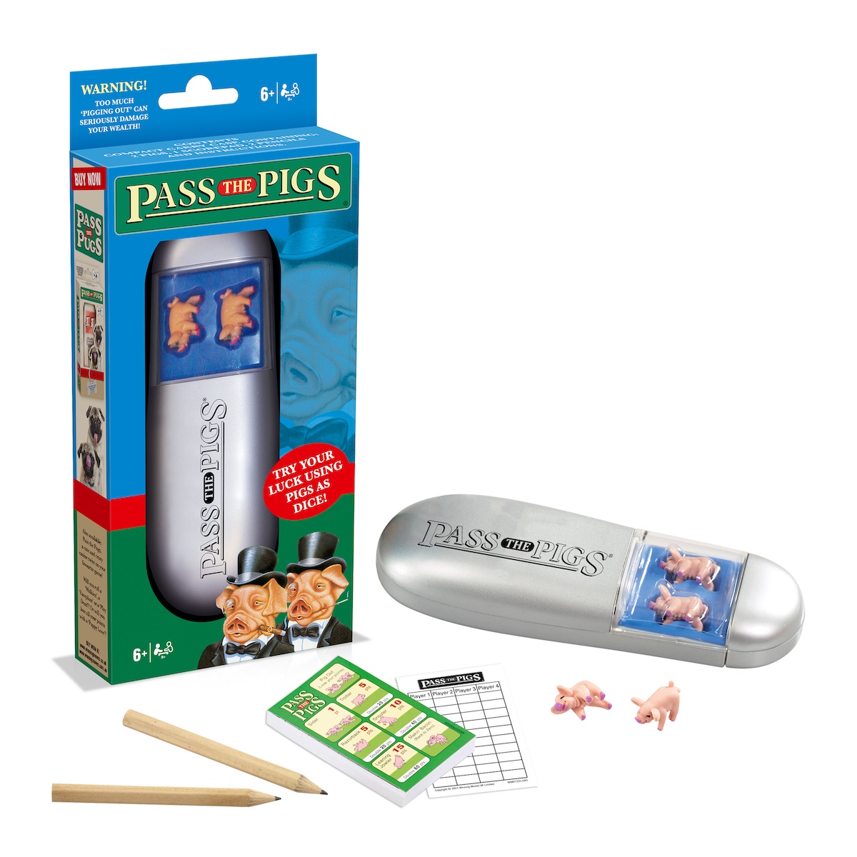 Winning Moves Pass The Pigs Dice Game | Gifts Handpicked