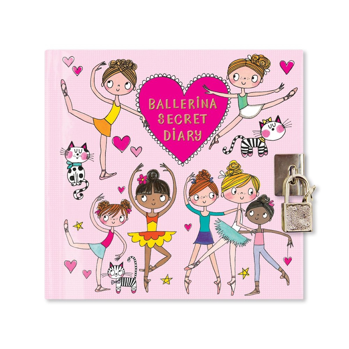 Rachel Ellen Ballerina Design Secret Diary | GiftsHandpicked
