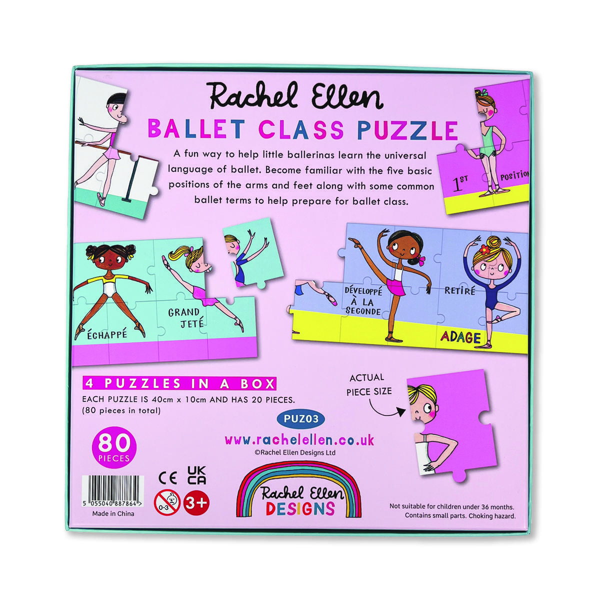 Rachel Ellen Ballet Class Jigsaw Puzzle | Gifts Handpicked