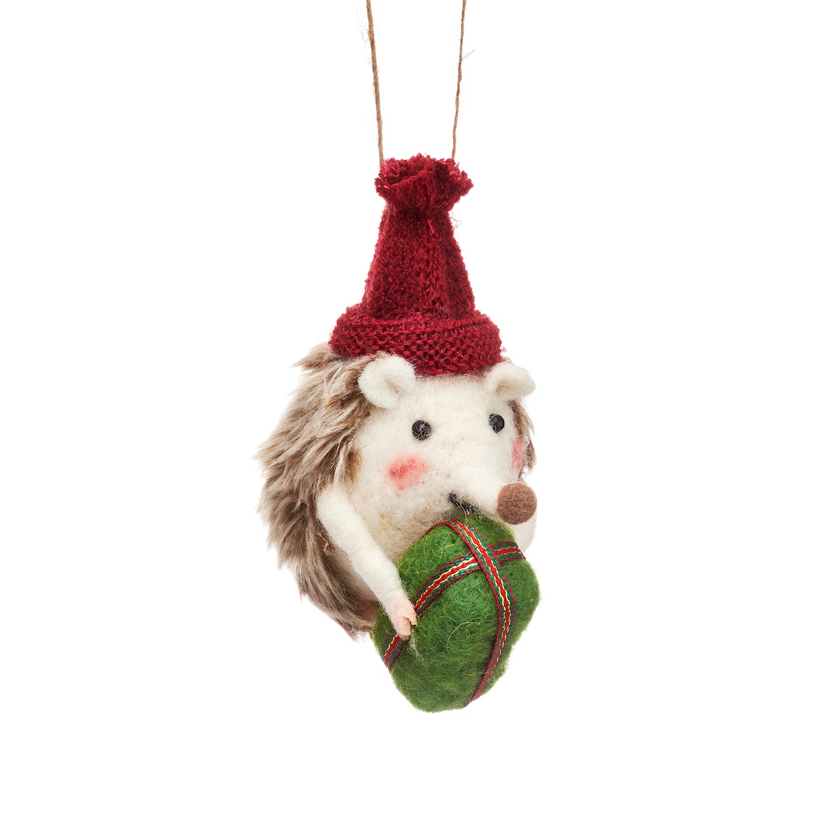 Sass & Belle Festive Hedgehog Christmas Decorations | Gifts