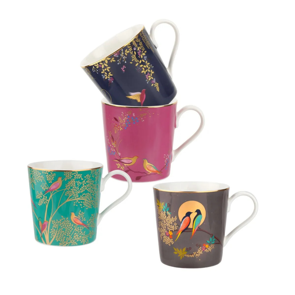 Sara Miller Chelsea Set of 4 Mugs | Gifts from Handpicked
