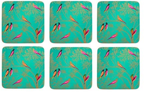 Sara Miller Green Chelsea Bird Coasters | Gifts Handpicked