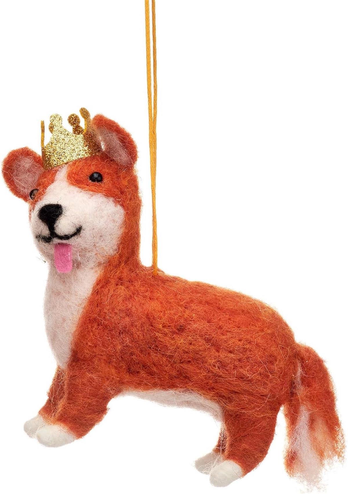 Sass & Belle Felt Corgi Christmas Tree Decoration | Gifts