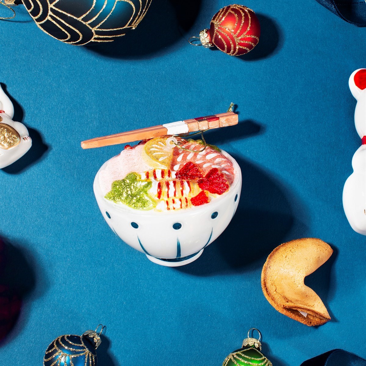 Sass & Belle Ramen Bowl Christmas Tree Decoration | Gifts