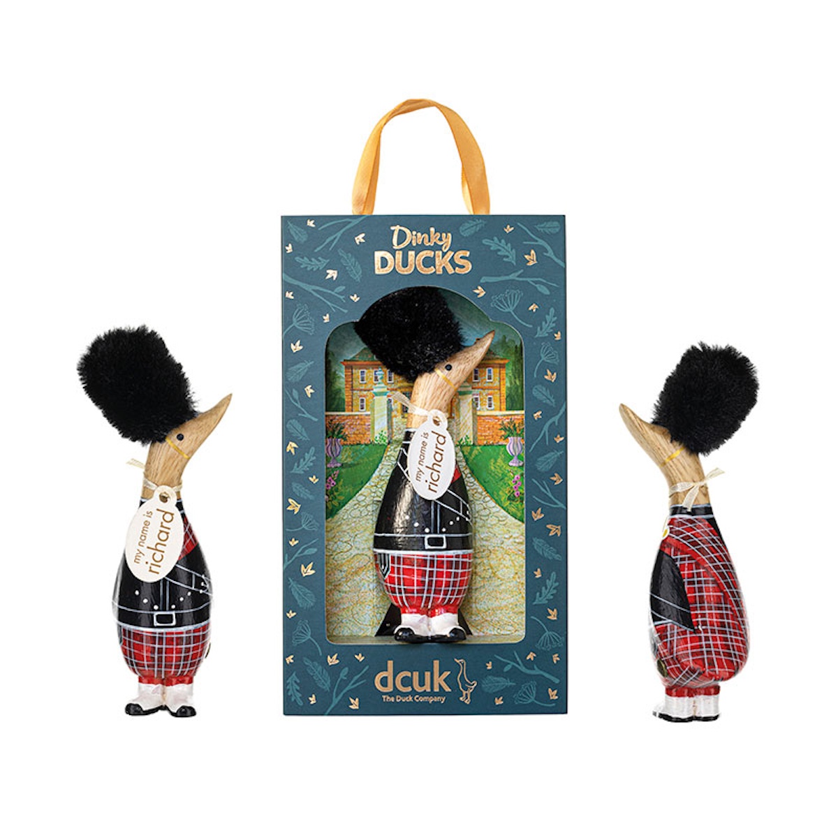 DCUK Scottish Dinky Wooden Duck | Gifts from Handpicked