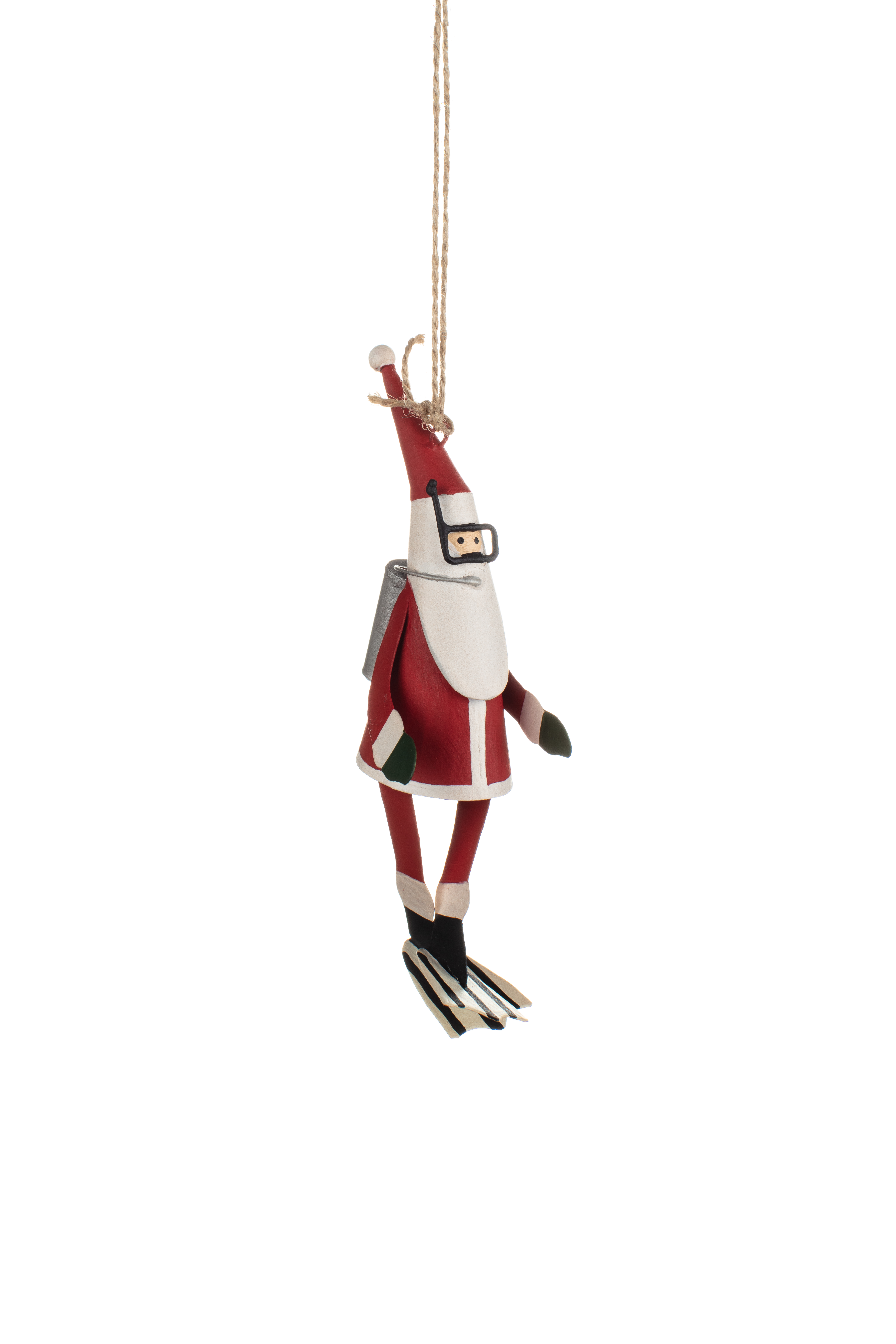 Shoeless Joe Scuba Santa Christmas Decoration | Handpicked