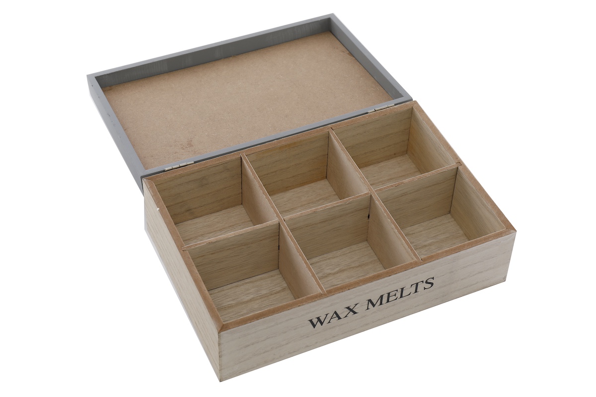 Sifcon Wooden Wax Melt Storage Box | Gifts from Handpicked