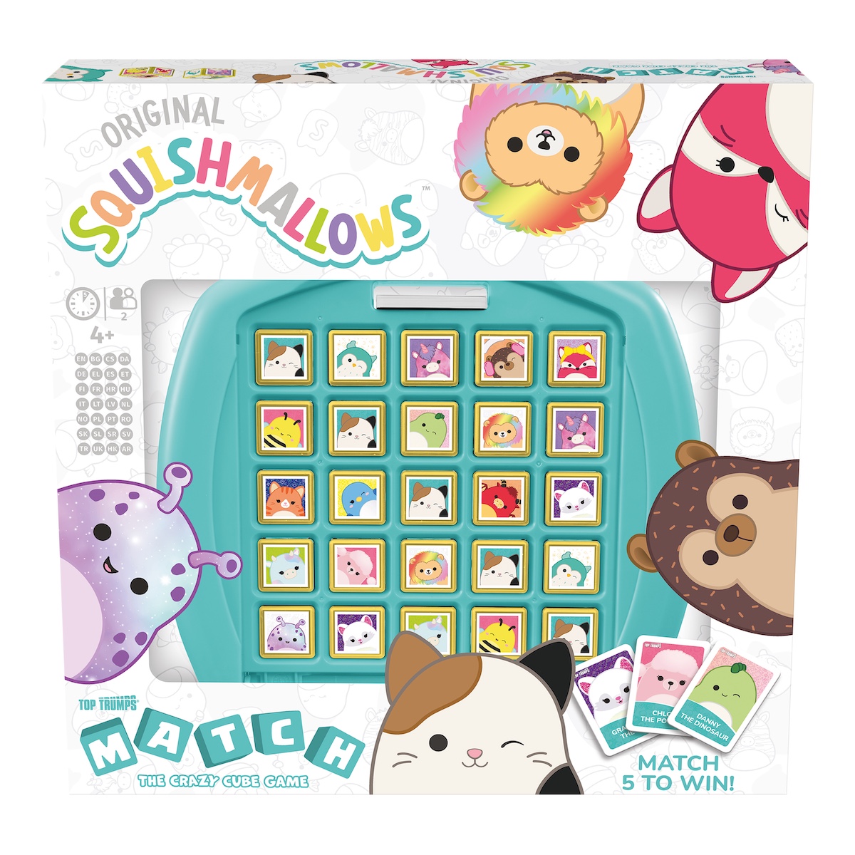 Squishmallows Match Crazy Cube Game | Gifts from Handpicked