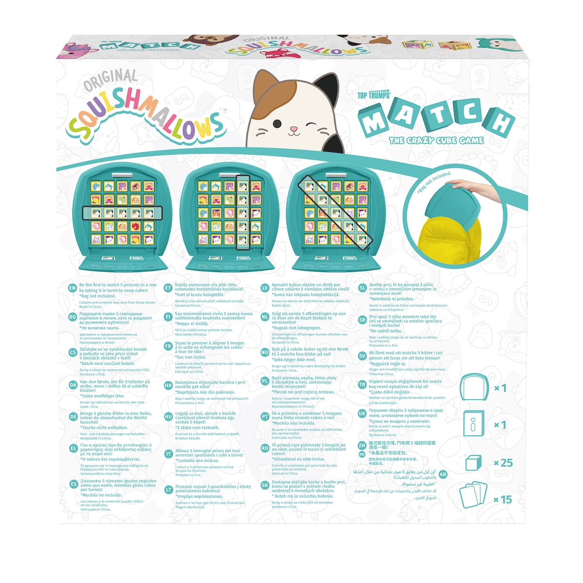 Squishmallows Match Crazy Cube Game | Gifts from Handpicked