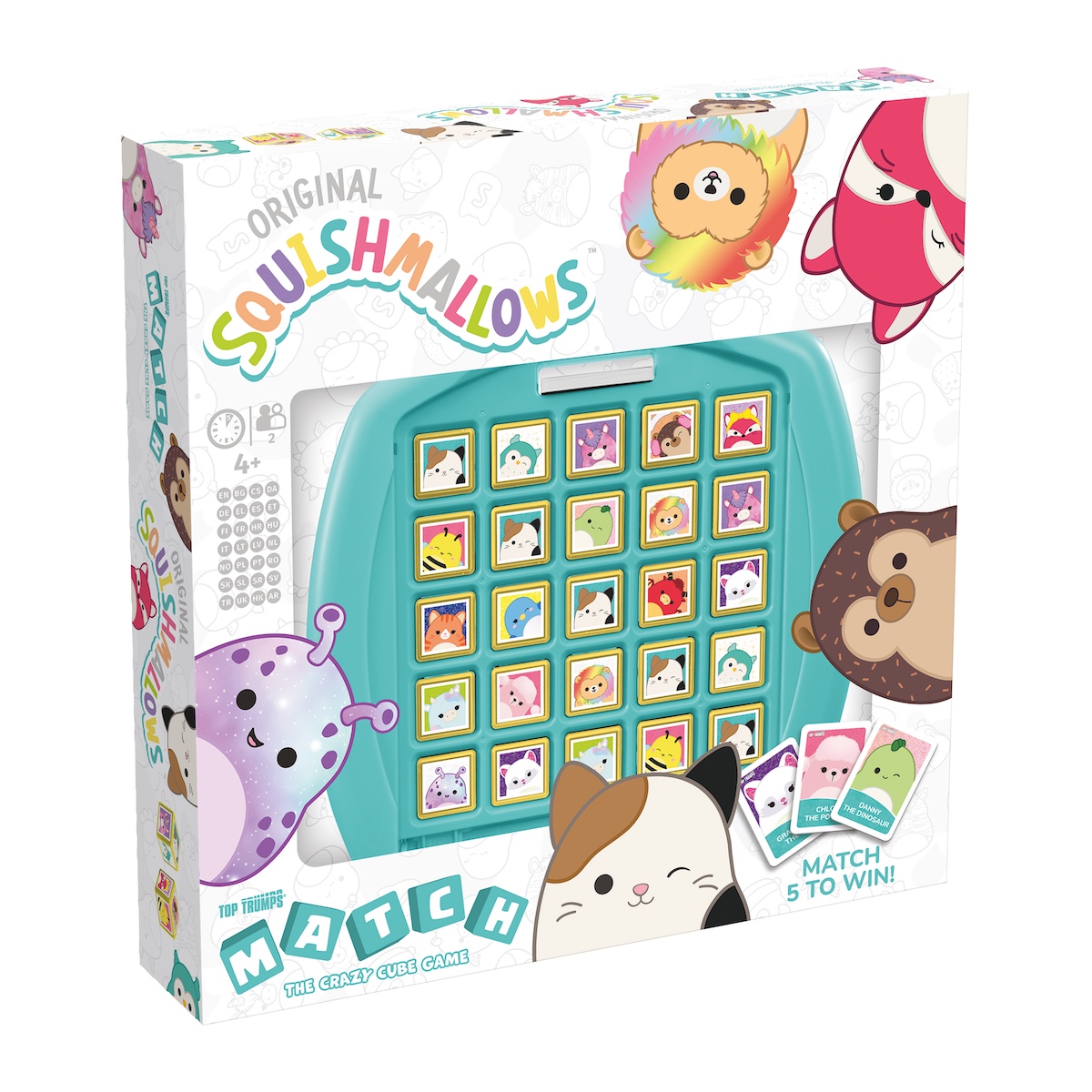 Squishmallows Match Crazy Cube Game | Gifts from Handpicked