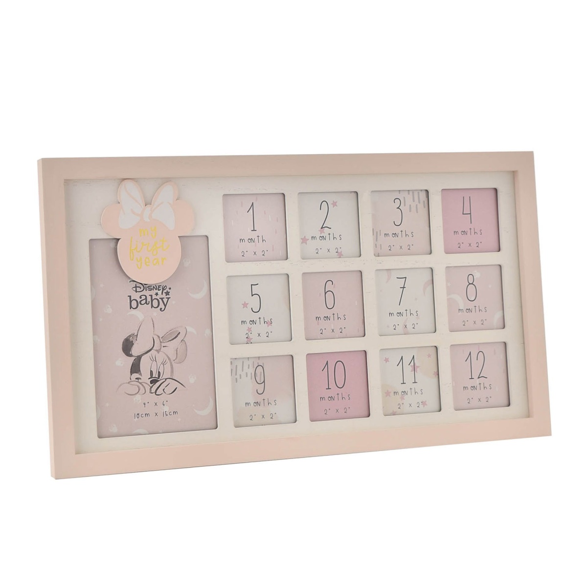 Disney Minnie Mouse First Year Photo Frame | GiftsHandpicked