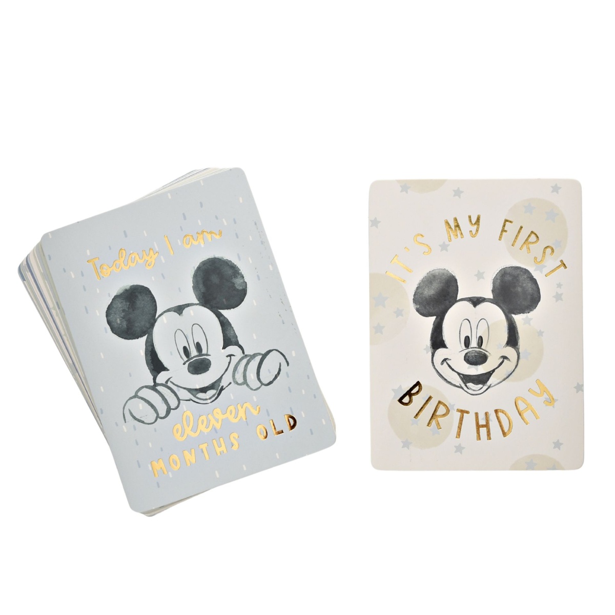 Disney Mickey Mouse Baby Milestone Cards | Gifts Handpicked