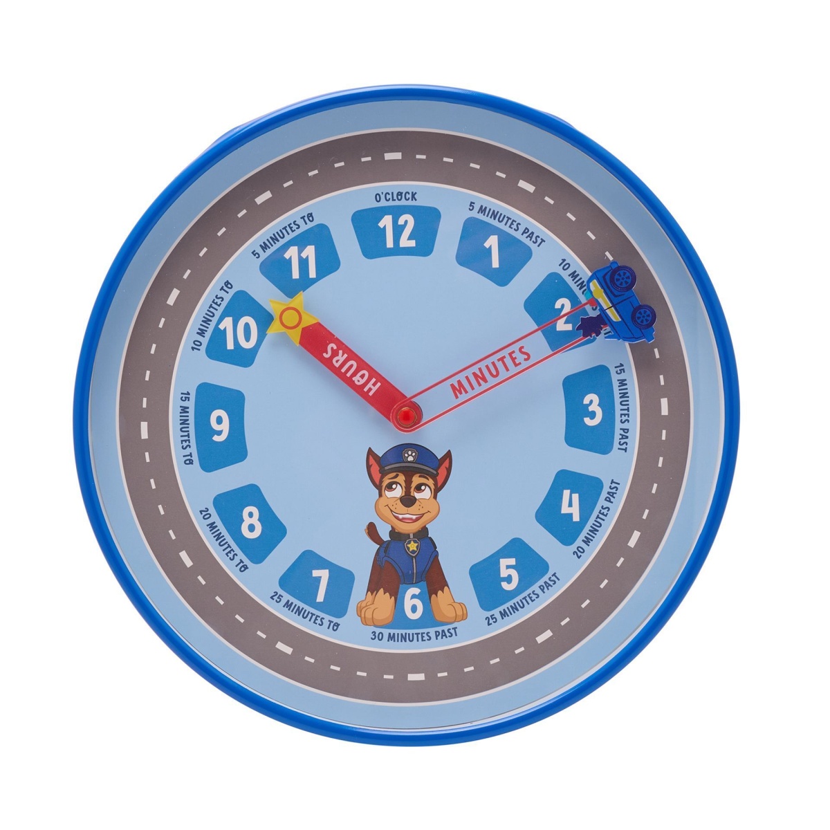 Widdop Paw Patrol Chase Wall Clock | Gifts from Handpicked