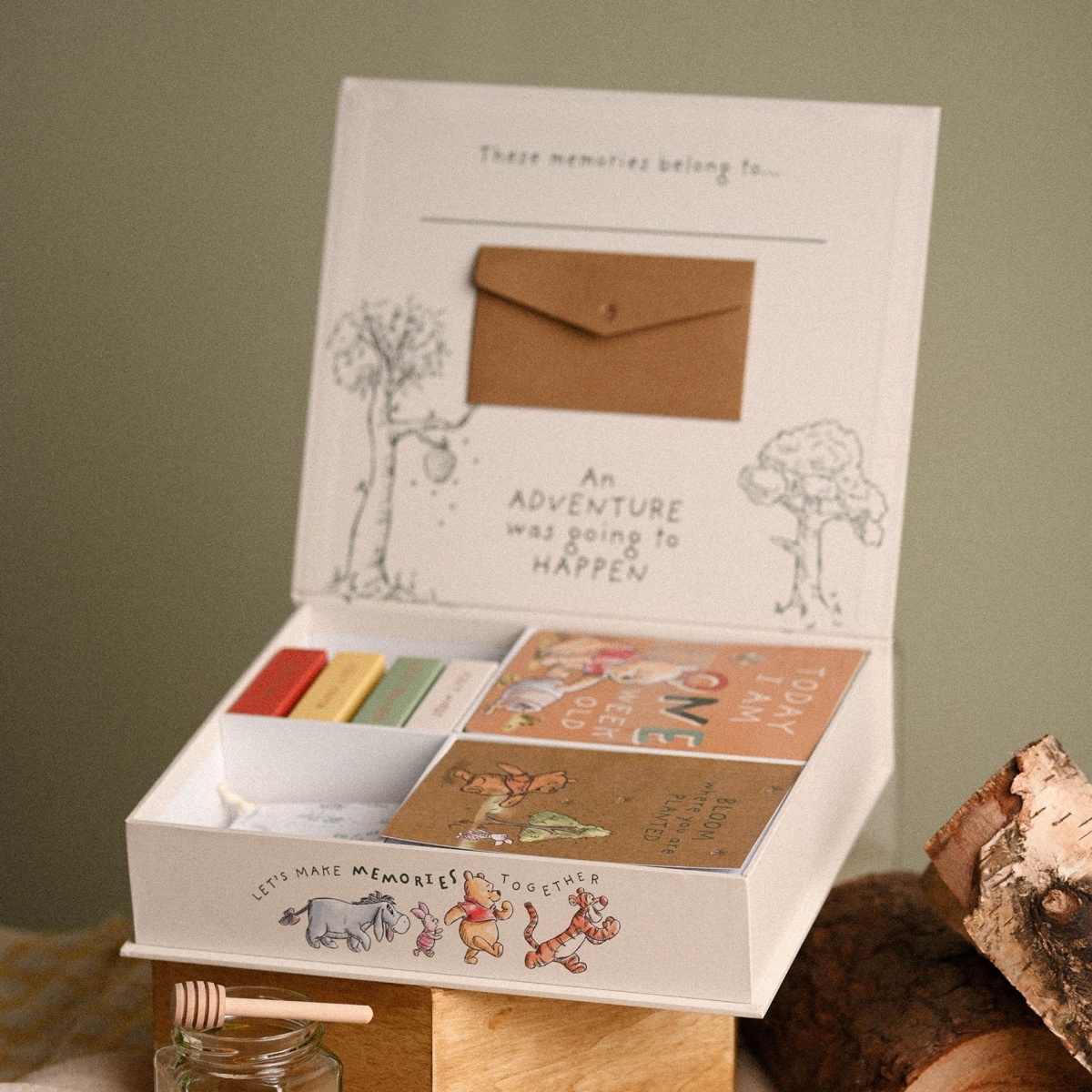 Disney Winnie the Pooh Keepsake Box with Cards | Handpicked