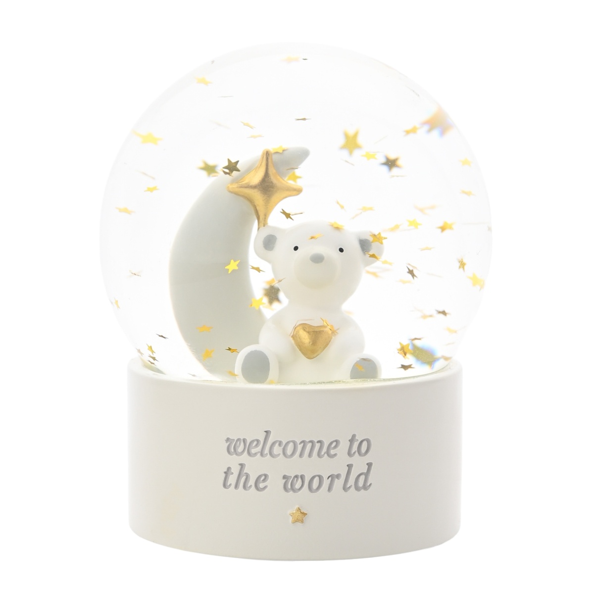 Welcome To The World Baby's Teddy Bear Water Ball | Gifts