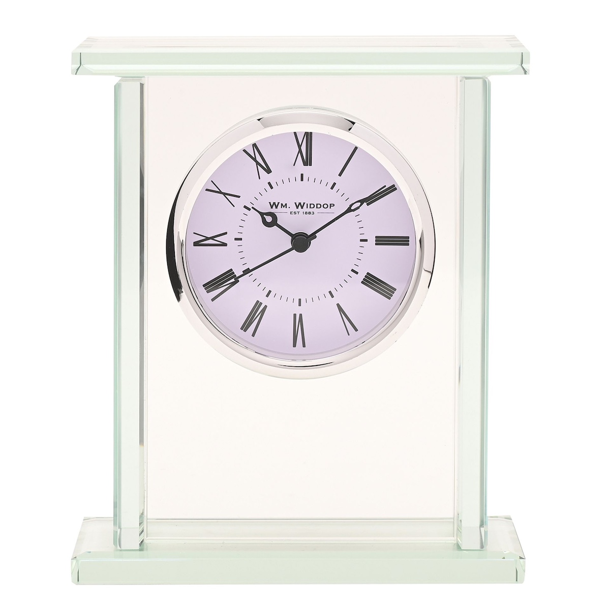 Widdop Glass Design Mantel Clock | Gifts from Handpicked