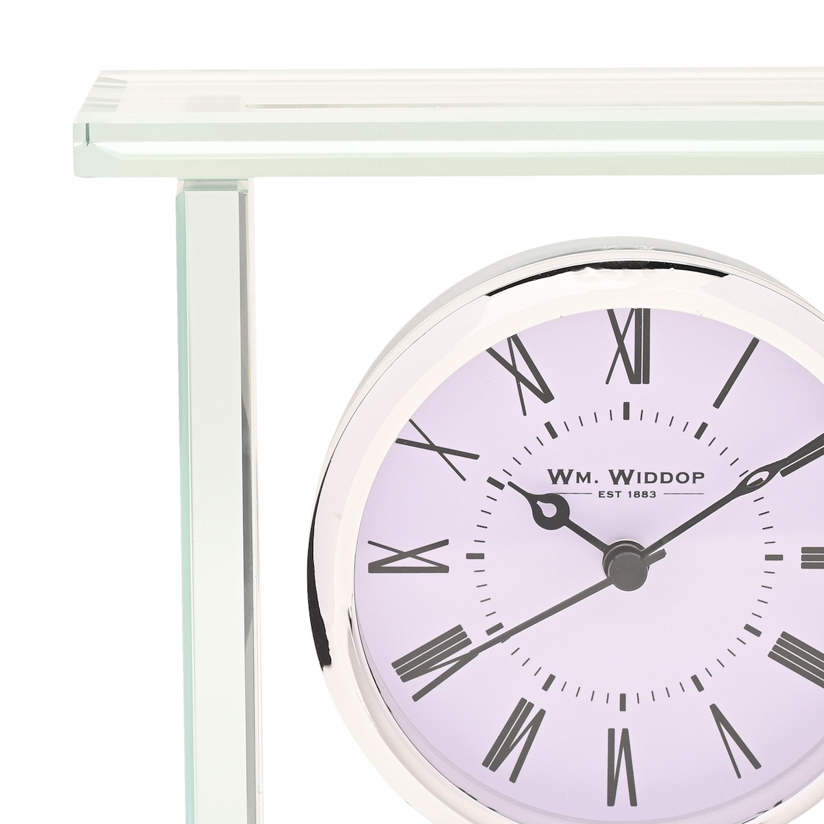 Widdop Glass Design Mantel Clock | Gifts from Handpicked