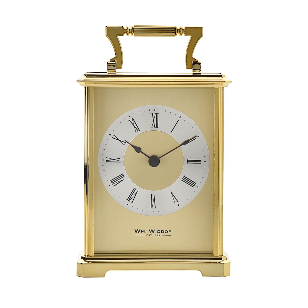 Widdop Gilt Gold Carriage Clock | Gifts from Handpicked