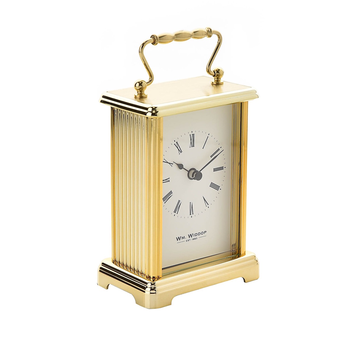 Widdop Gold Design Carriage Clock | Gifts from Handpicked